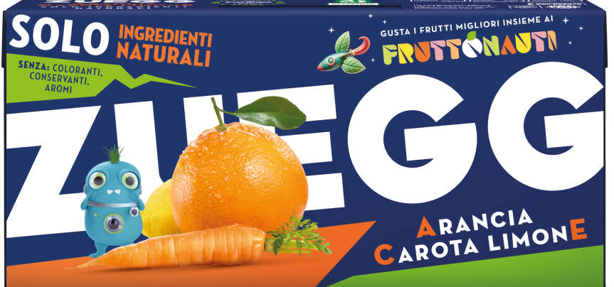 Bevanda all'Arancia Carota Limone Zuegg - I Fruttonauti