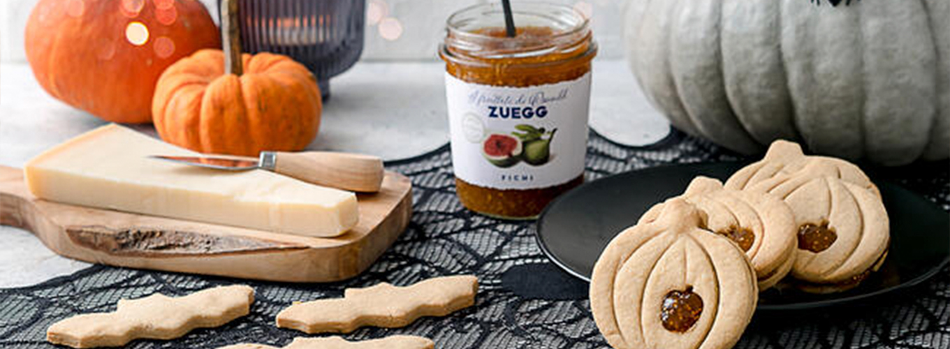 Biscotti Salati di Halloween con Confettura ai Fichi