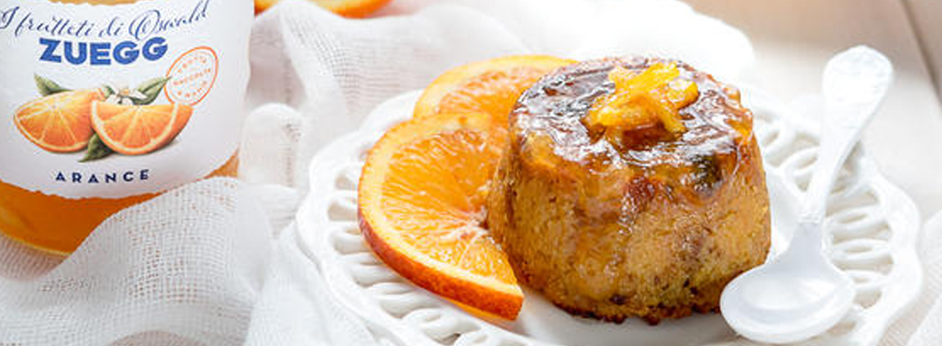 Ricetta Pudding di Panettone con Marmellata di Arance