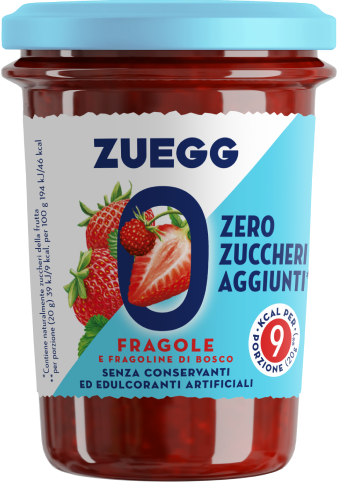 Without added sugars - Strawberries - Zuegg