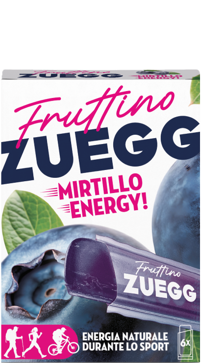 Nuovo Fruttino Mirtillo Energy - Energia Naturale per lo Sport